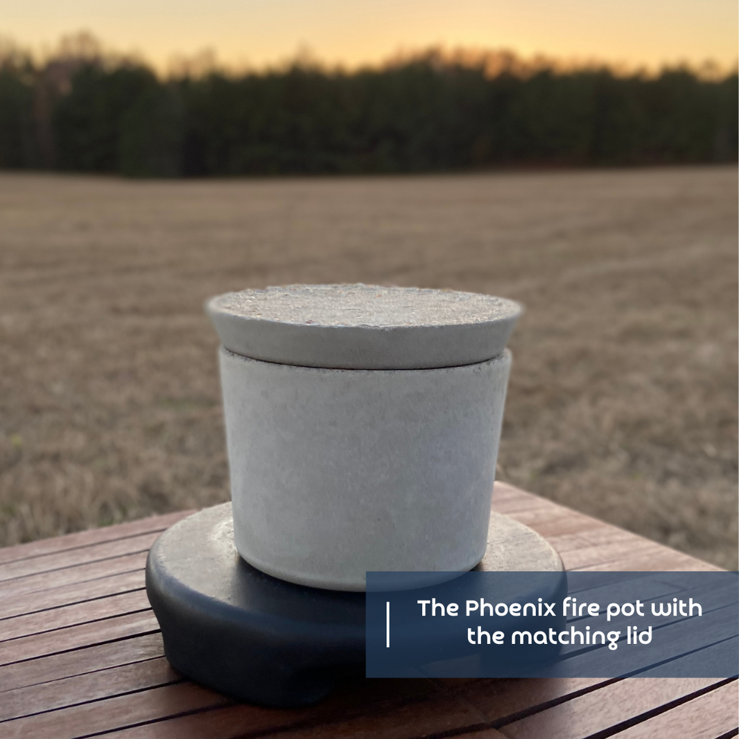 Simply Lit Fire Pots